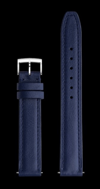 Blue Calfskin Strap, Pin Buckle 15.0 MM - MXE0N0M3 Baume & Mercier