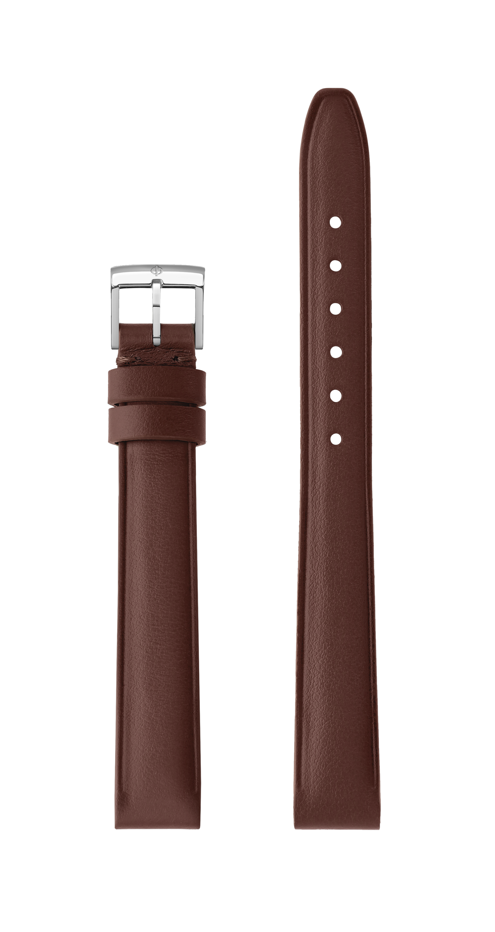 Burgundy Calfskin Strap, Steel Pin Buckle 13.0 MM - MXE0ZVJJ Baume ...